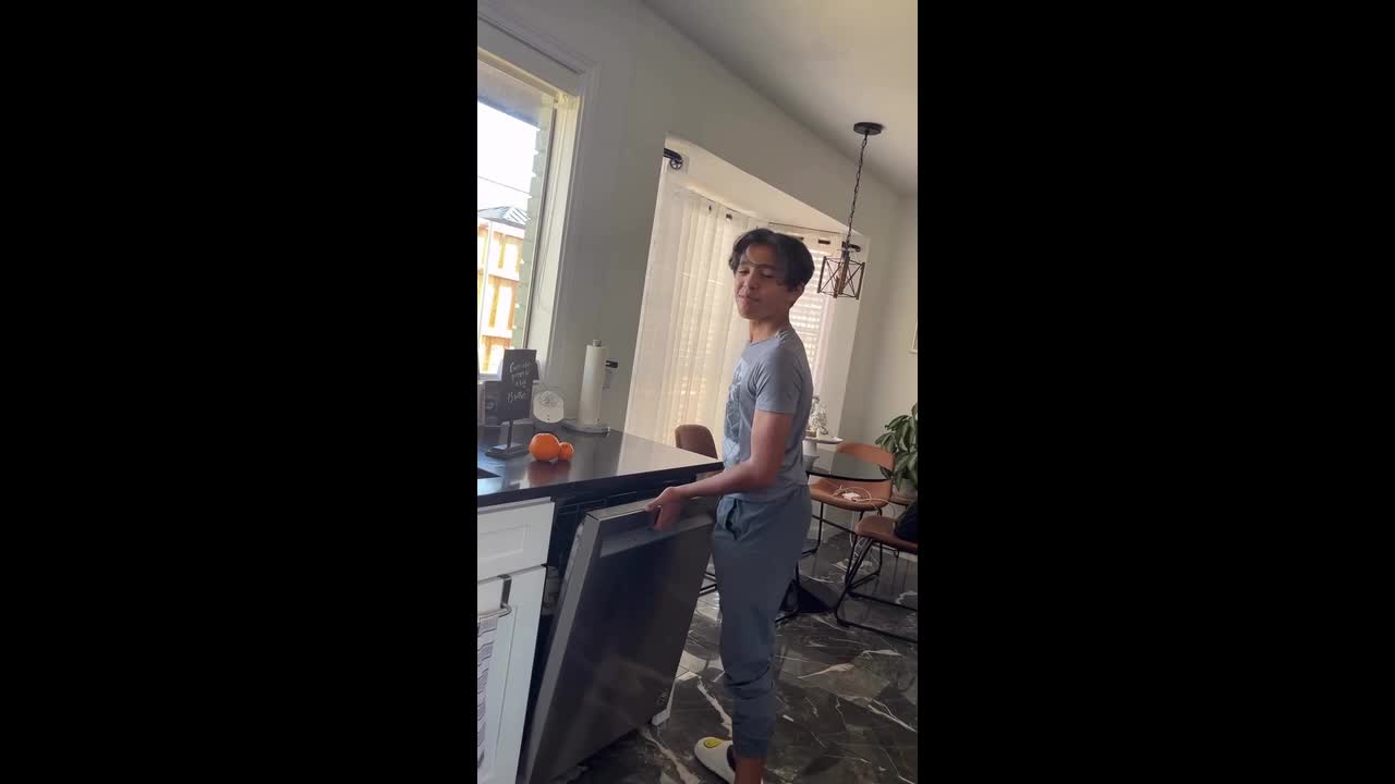 A sibling wish granted: 13-year-old's overjoyed reaction to baby brother!