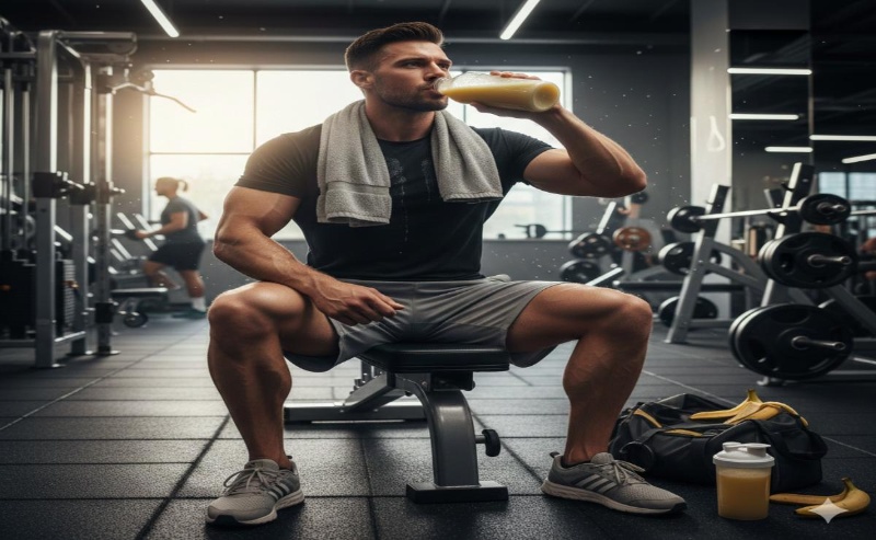 Protein shake with banana: The post-run recovery drink your muscles are ...