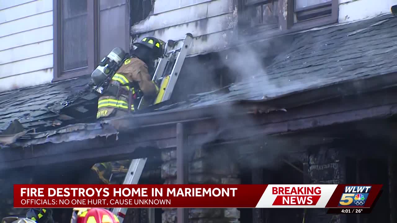 House seriously damaged after fire in Mariemont, no injuries reported