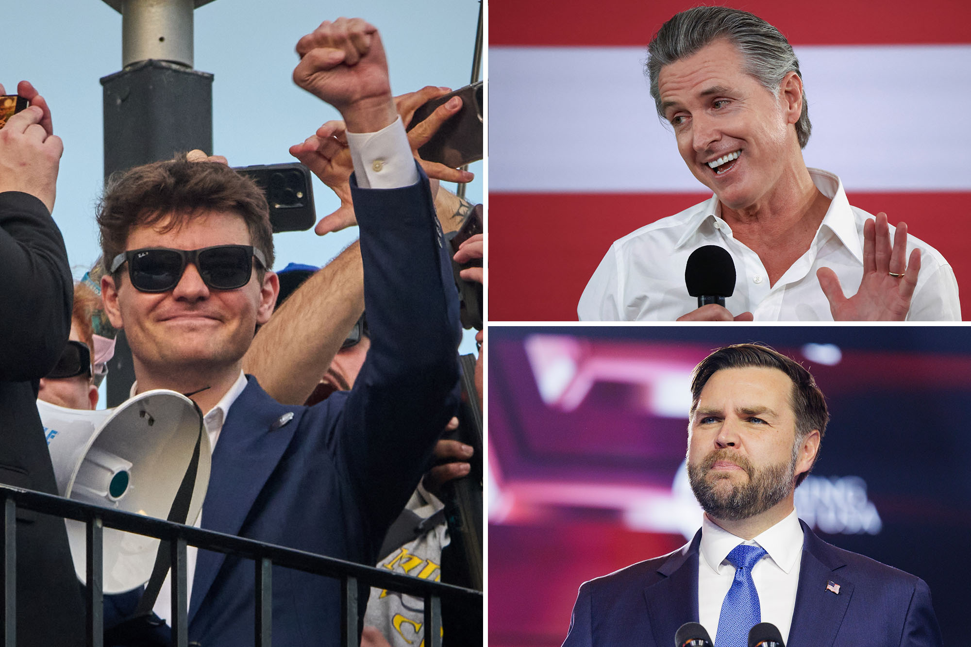 Incel troll Nick Fuentes bizarrely gushes over 'handsome' Gavin Newsom ...