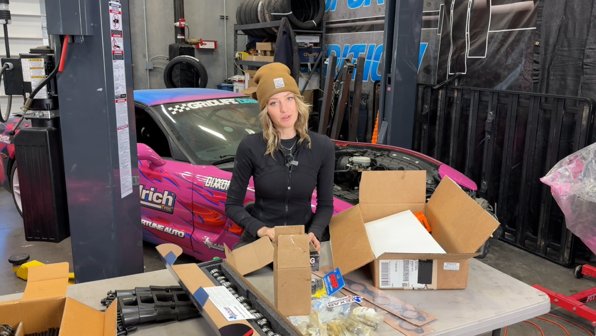 Finally getting my Corvette engine together