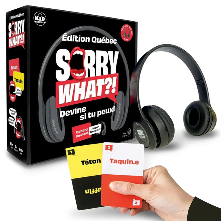 TEST - Sorry What ? - Édition Québec