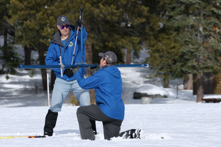 California snowpack at 71% of average in season’s first survey