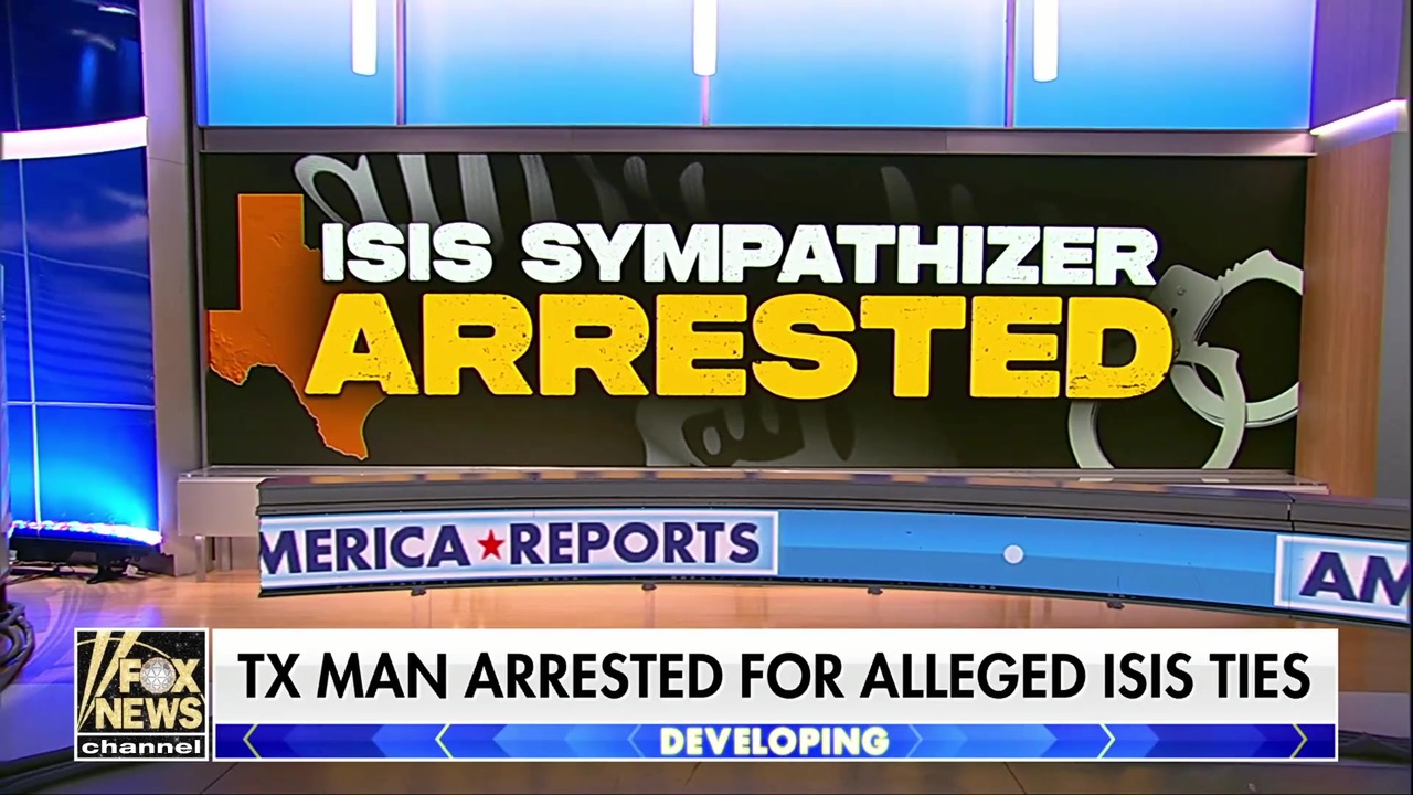 Texas man arrested for alleged ISIS ties, bomb-making materials
