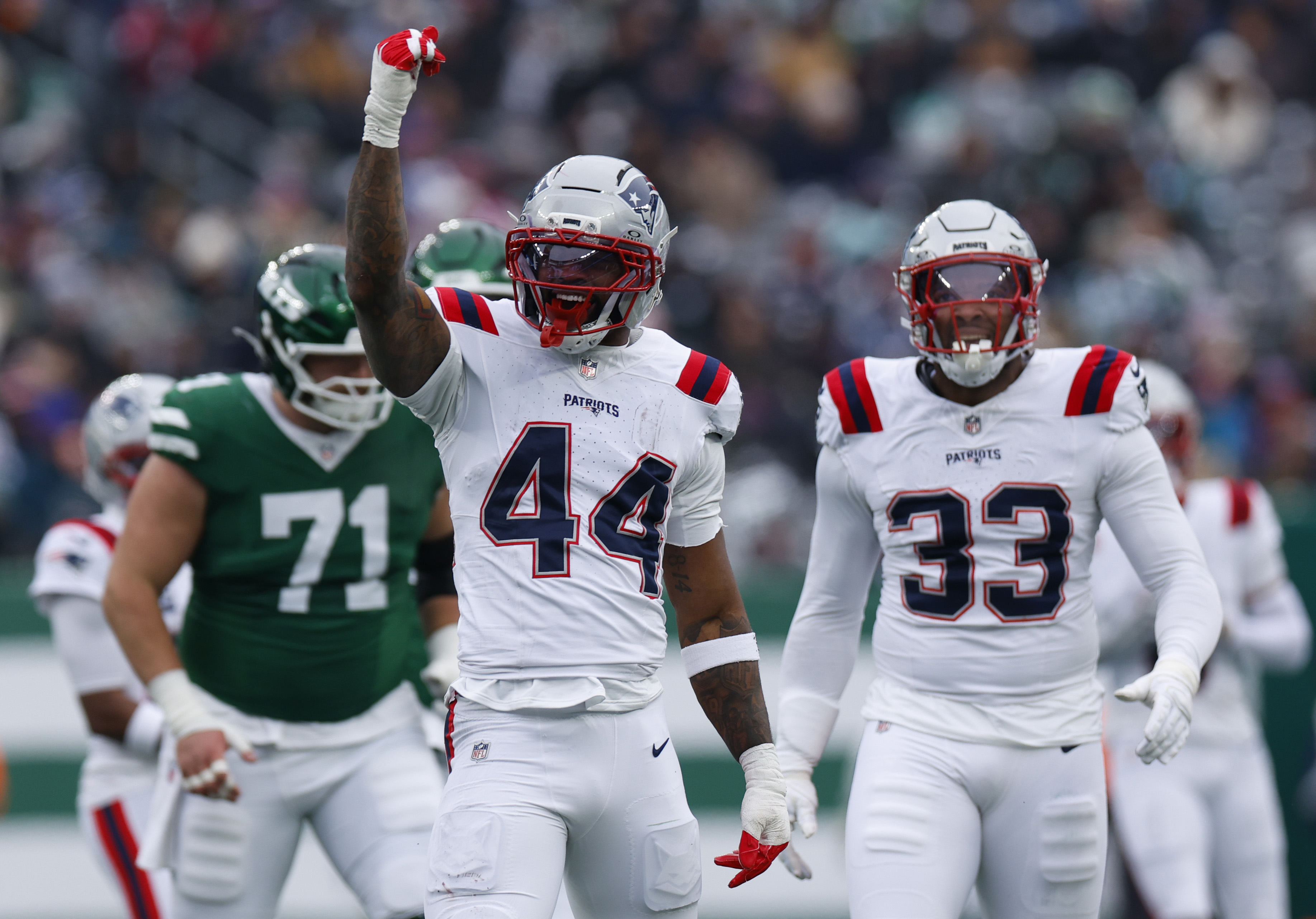 Patriots position grades from win over Jets in NFL Week 17