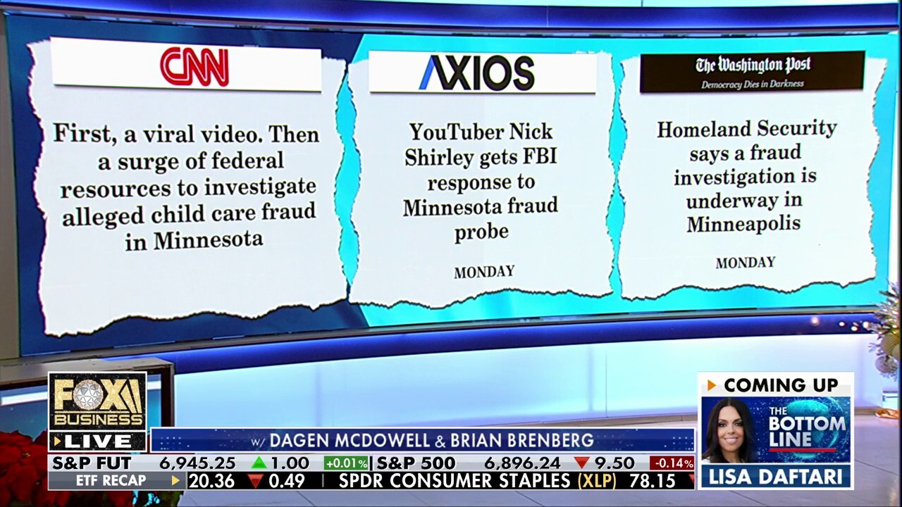 Liberal media 'downplays' alleged Minnesota fraud crisis