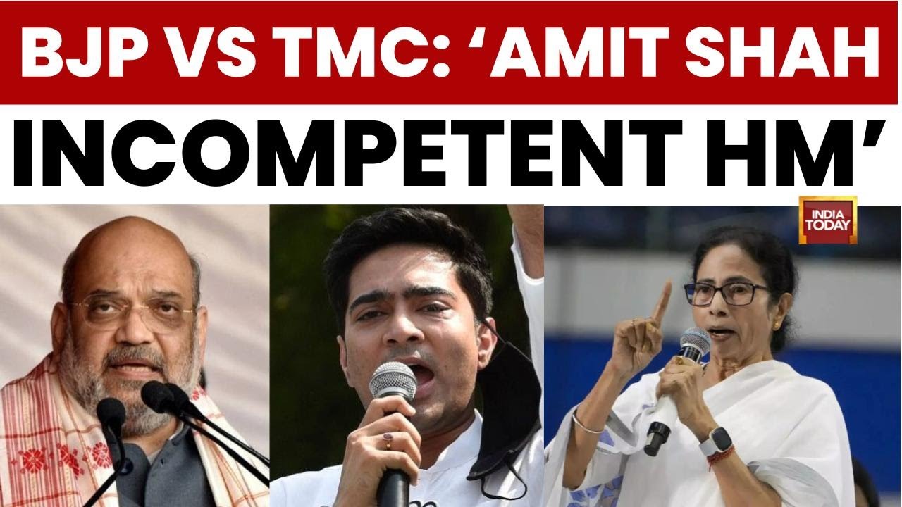 West Bengal: Abhishek Banerjee calls Amit Shah 'incompetent', cites BJP ...