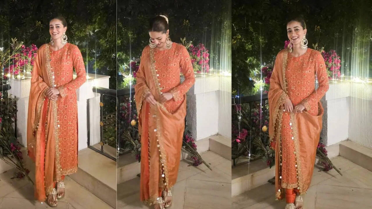 Ananya Panday's Arpita Mehta look is a lesson in modern Indian dressing