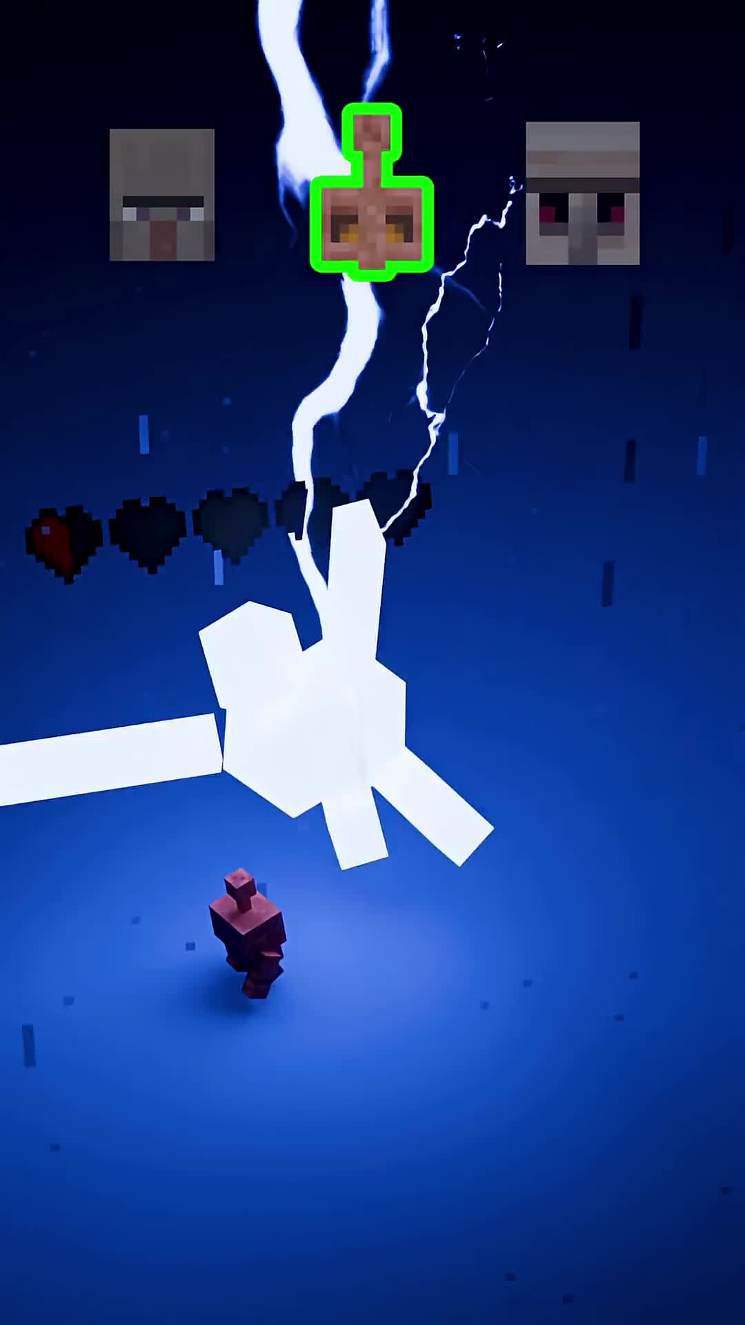 Minecraft iron golem the hero vs witch and copper golem satisfying 3D ...