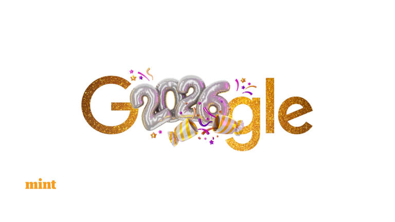 Google Doodle today celebrates New Year 2026 in party style; check ...