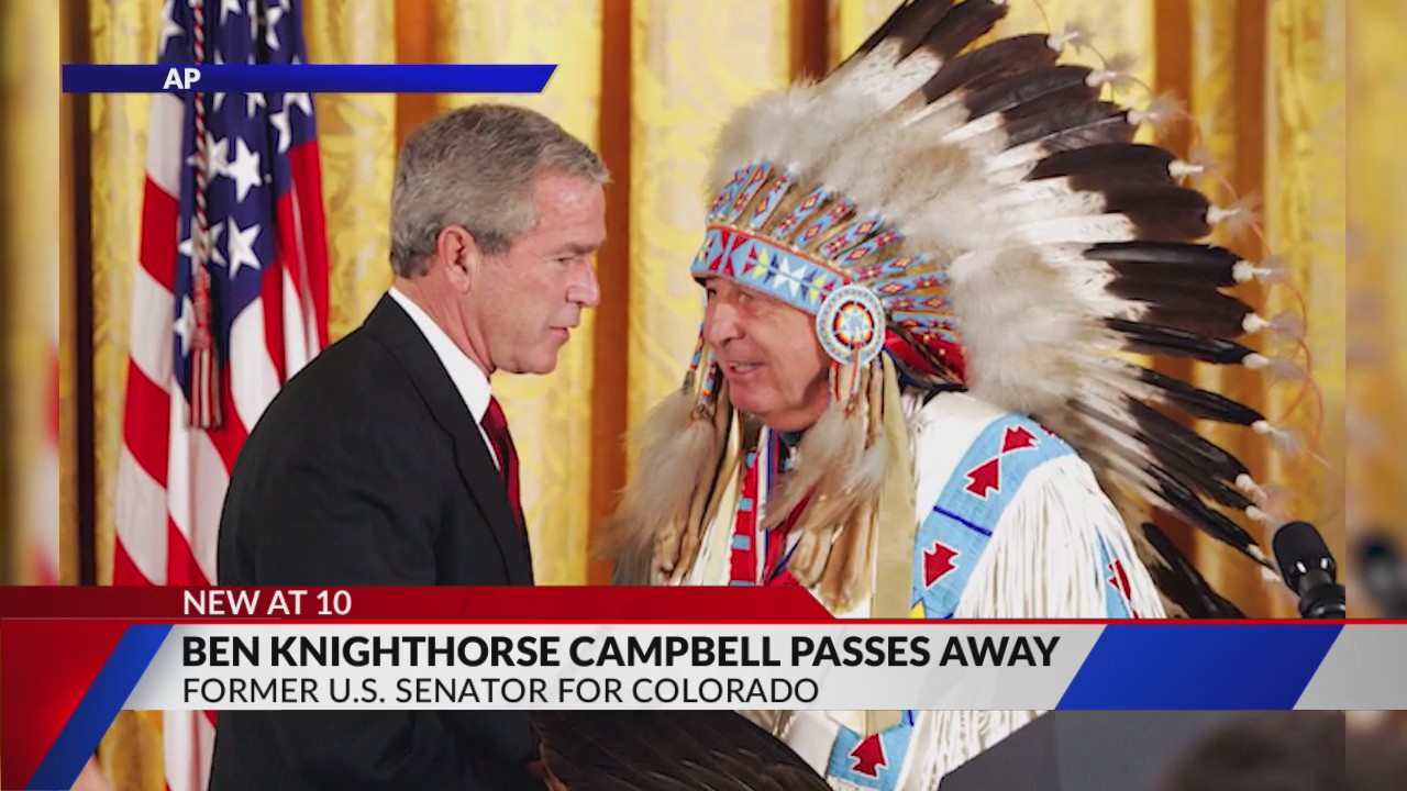 Former Sen. Ben Nighthorse Campbell dies at 92