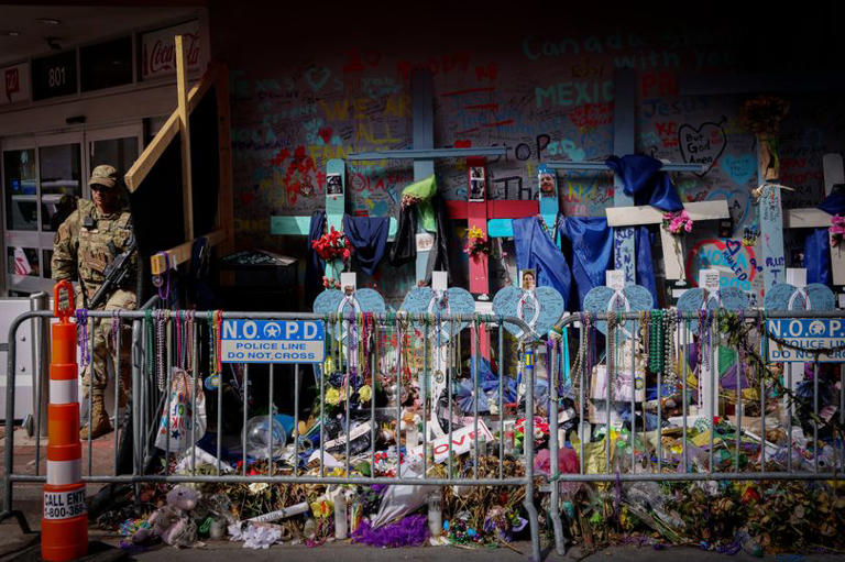 National Guard put ring of steel in New Orleans for New Year's Eve one ...