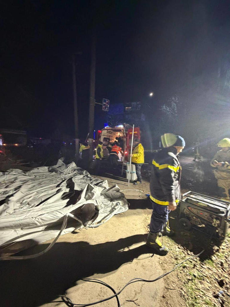 Odesa attack aftermath: Burning apartments, cars, and injured children