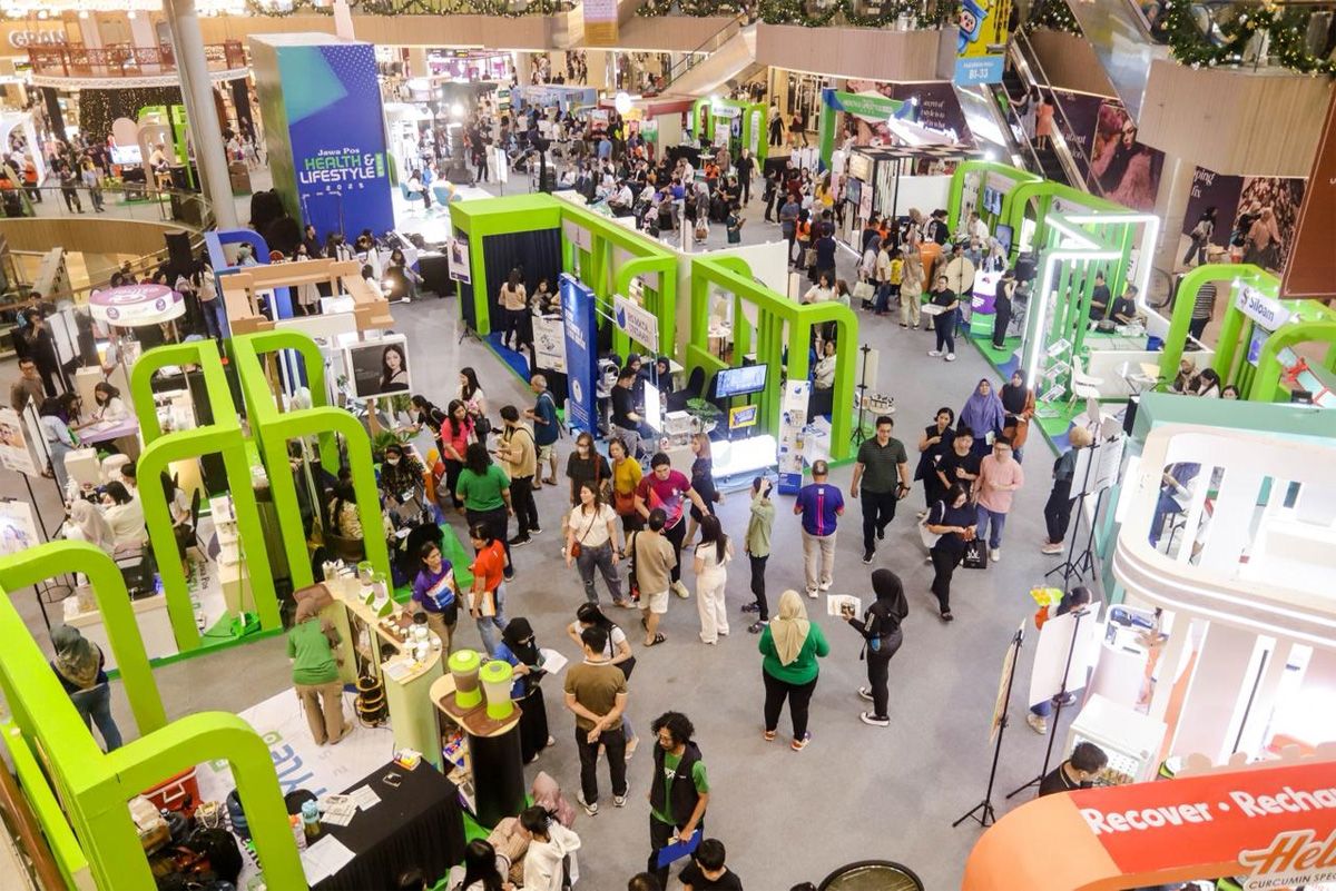 Animo pengunjung Jawa Pos Health & Lifestyle Expo 2025 pecah!