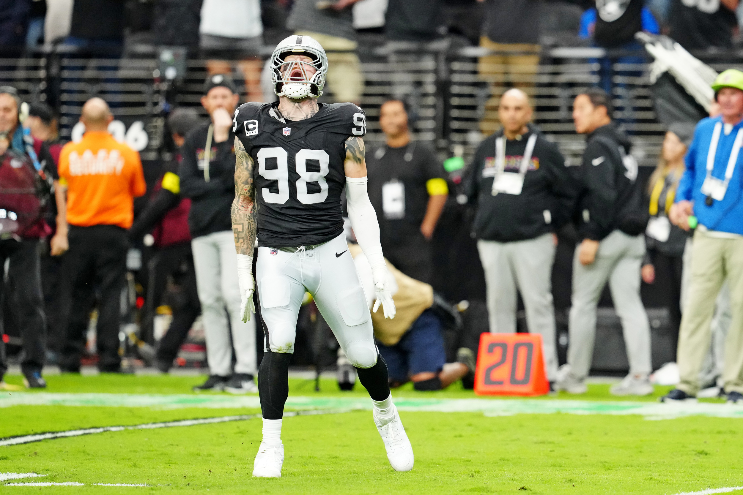 Raiders star DE Maxx Crosby speaks out amid growing tension with Las ...
