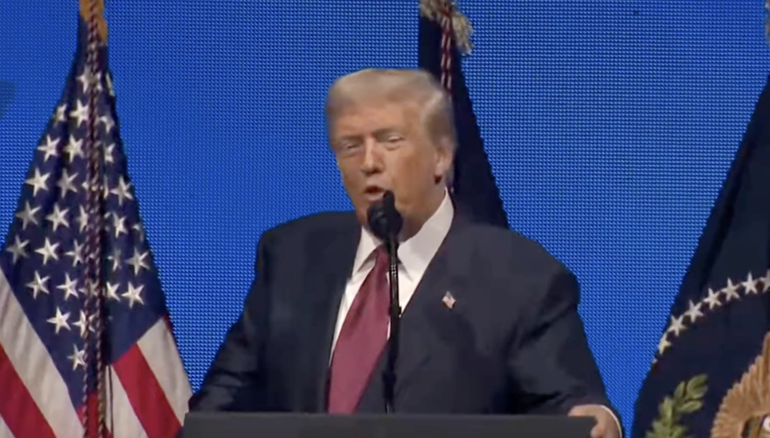 'This is really a transition period': Trump struggles to explain why ...