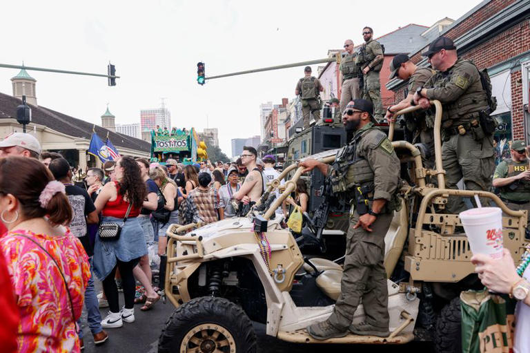 National Guard put ring of steel in New Orleans for New Year's Eve one ...