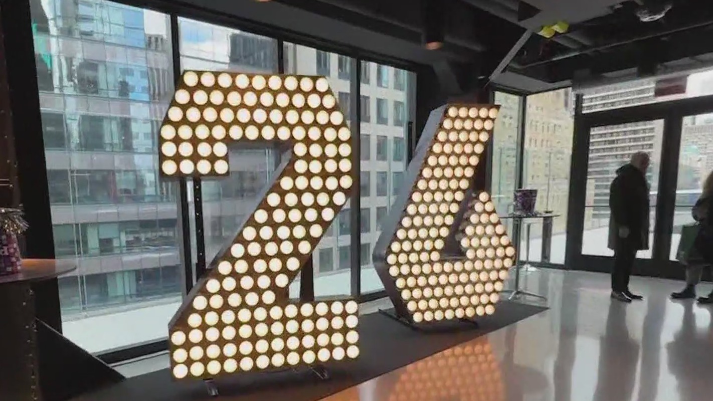 See the New Year's Eve crystal ball up close