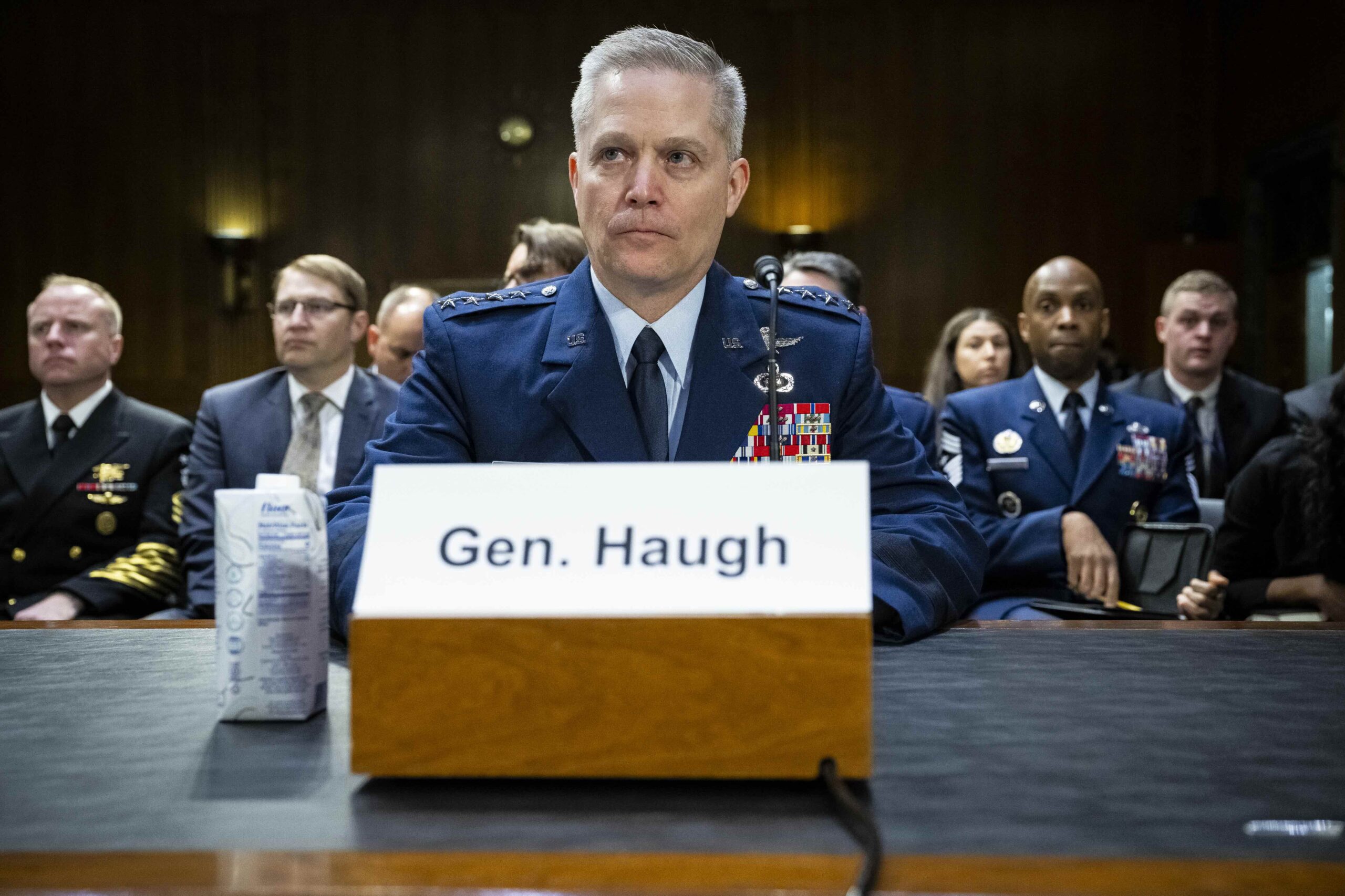 Hegseth confronted over dismissal of Air Force general