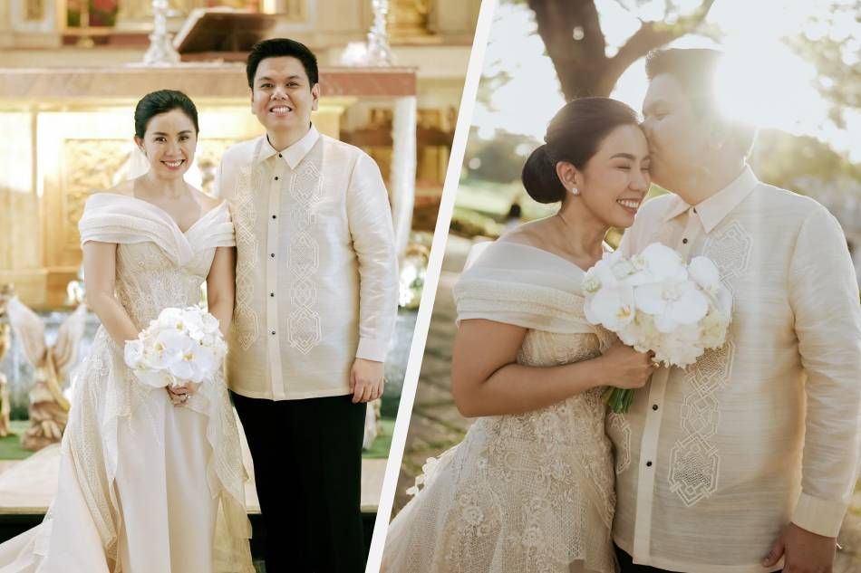 In photos: Leni Robredo's daughter Aika gets married