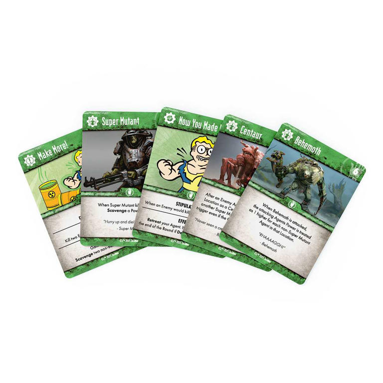 The Fallout: Power Play card game is mean, clunky, and slow