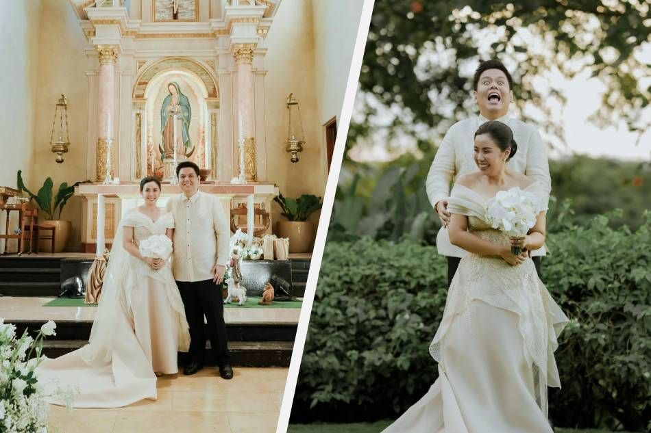 In photos: Leni Robredo's daughter Aika gets married