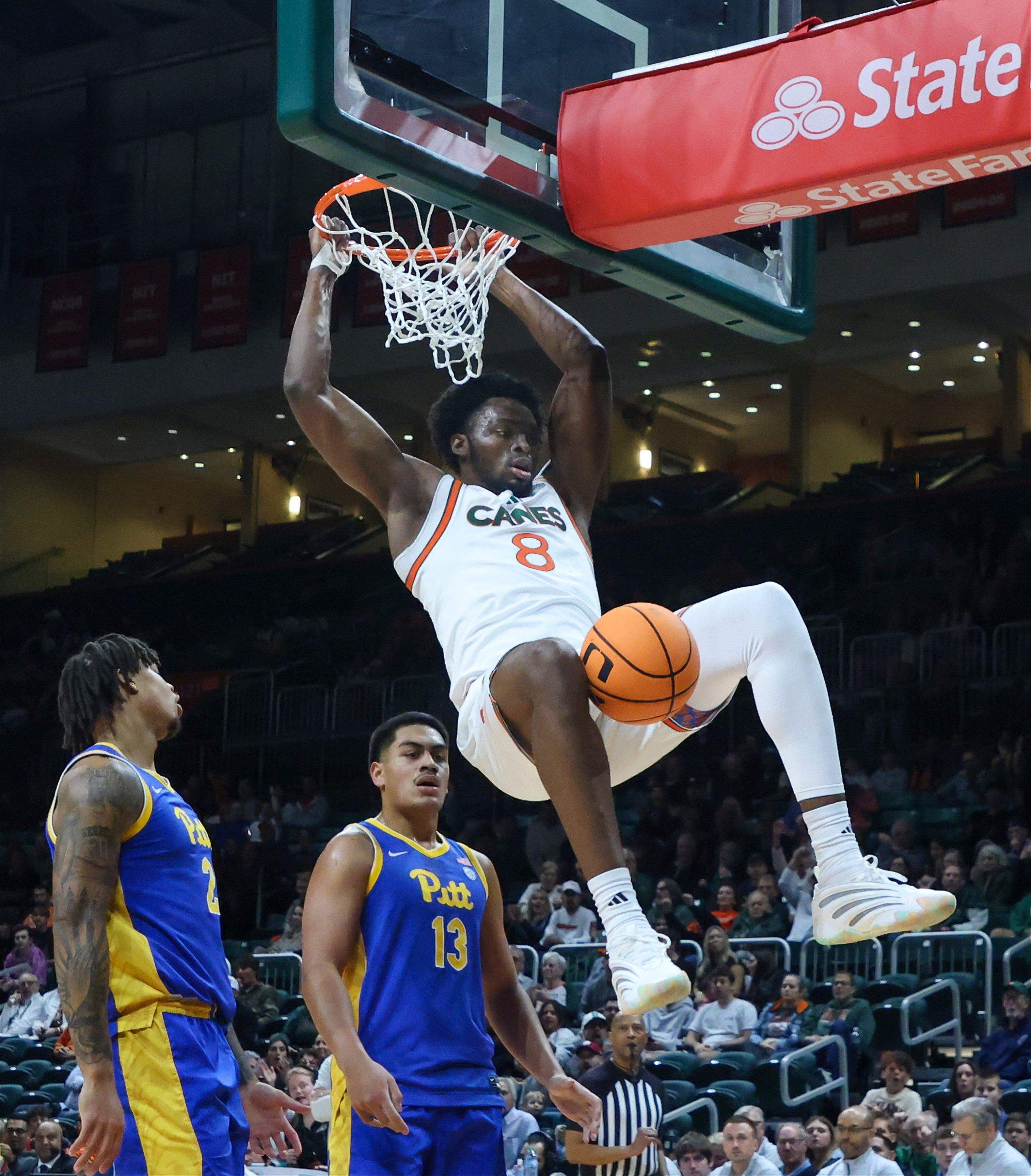 Reneau, Donaldson spark comeback as Hurricanes rally to beat Pitt in ...