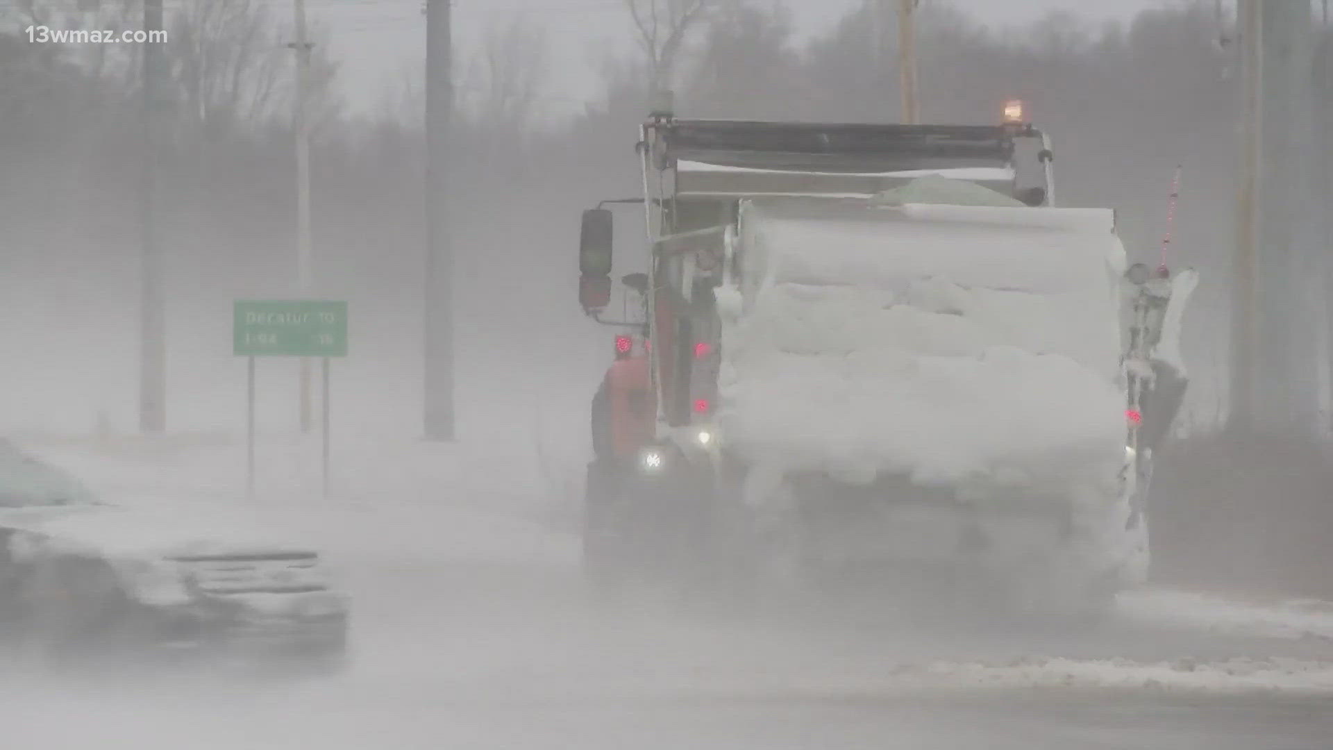 Winter storms hitting parts of US during peak holiday travel