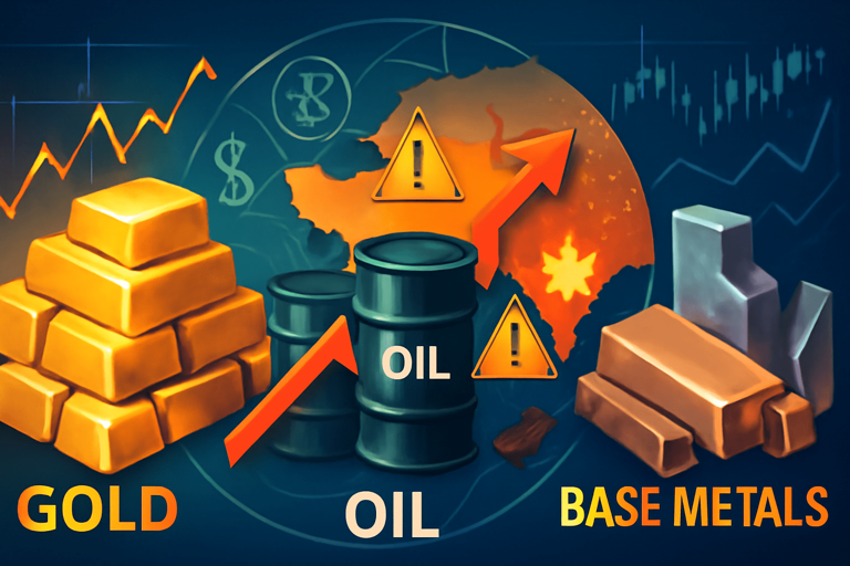Commodity wrap: Gold, silver rebound; oil extends gains on geopolitical ...
