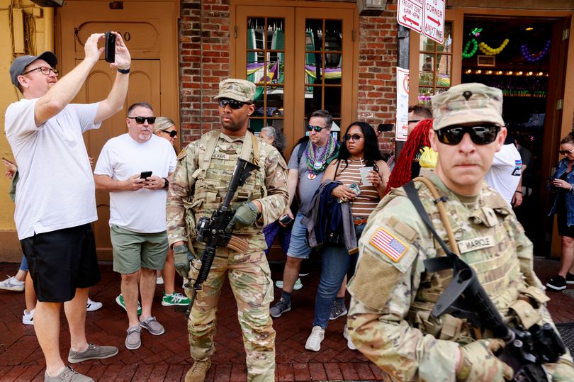 National Guard put ring of steel in New Orleans for New Year's Eve one ...