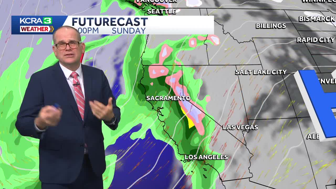 Fog giving way to rain in Northern California as another period of wet ...