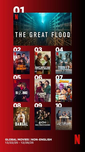 'Culinary Class Wars' season 2, 'The Great Flood' reign atop Netflix ...