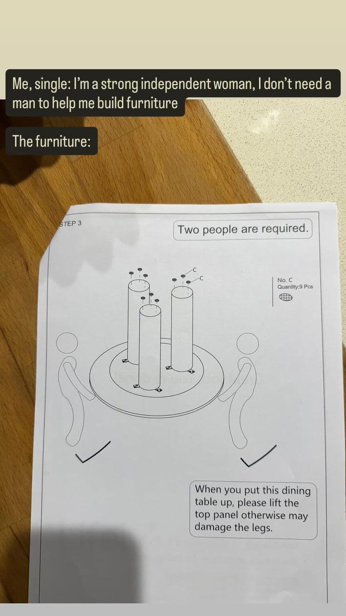 'Single life is beautiful, actually. But it's also a full-time job no ...