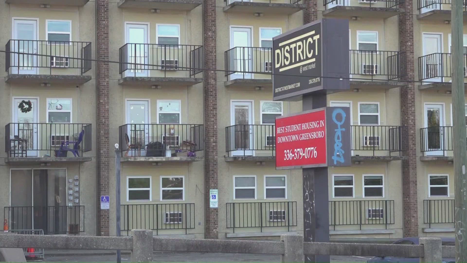 Meeting held for residents displaced after closure of Greensboro apartments