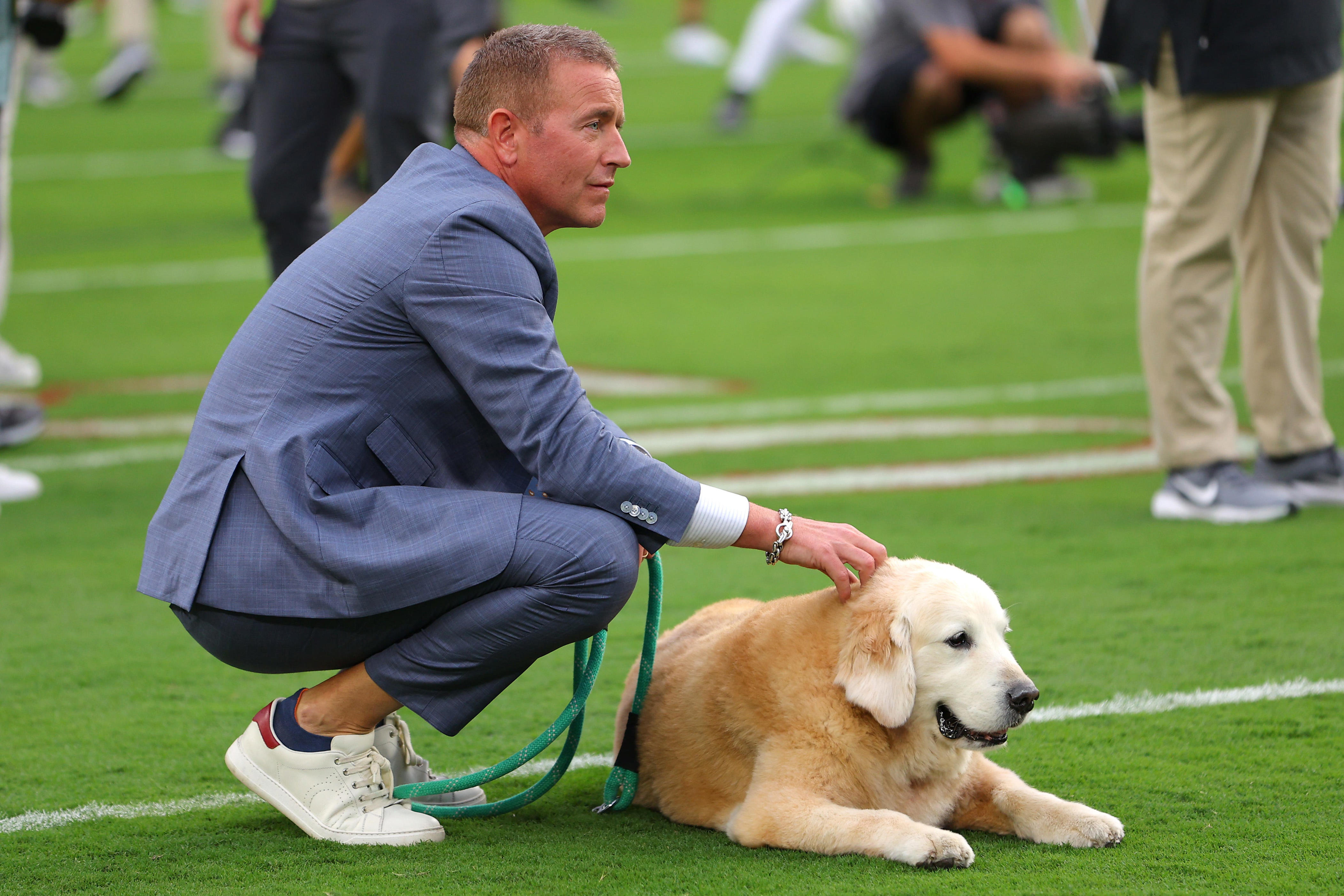 Bo Nix explains why he is scared of Kirk Herbstreit’s adorable dog