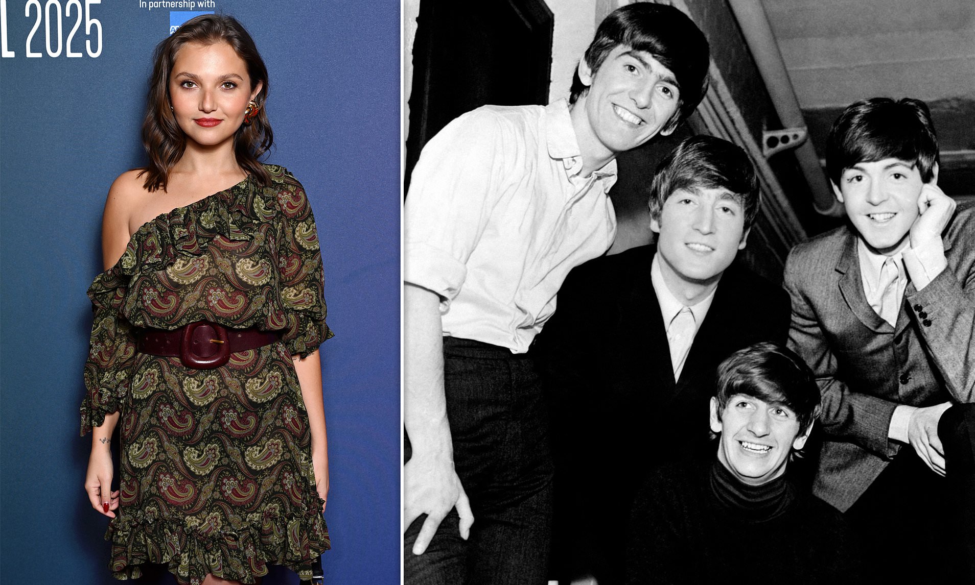 Mia McKenna-Bruce reveals she couldn't name all four Beatles before ...