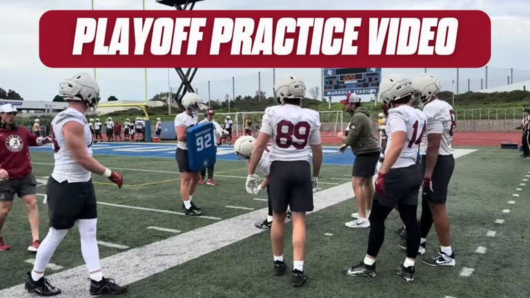 BOL video: Highlights from Alabama’s first on-site Rose Bowl practice