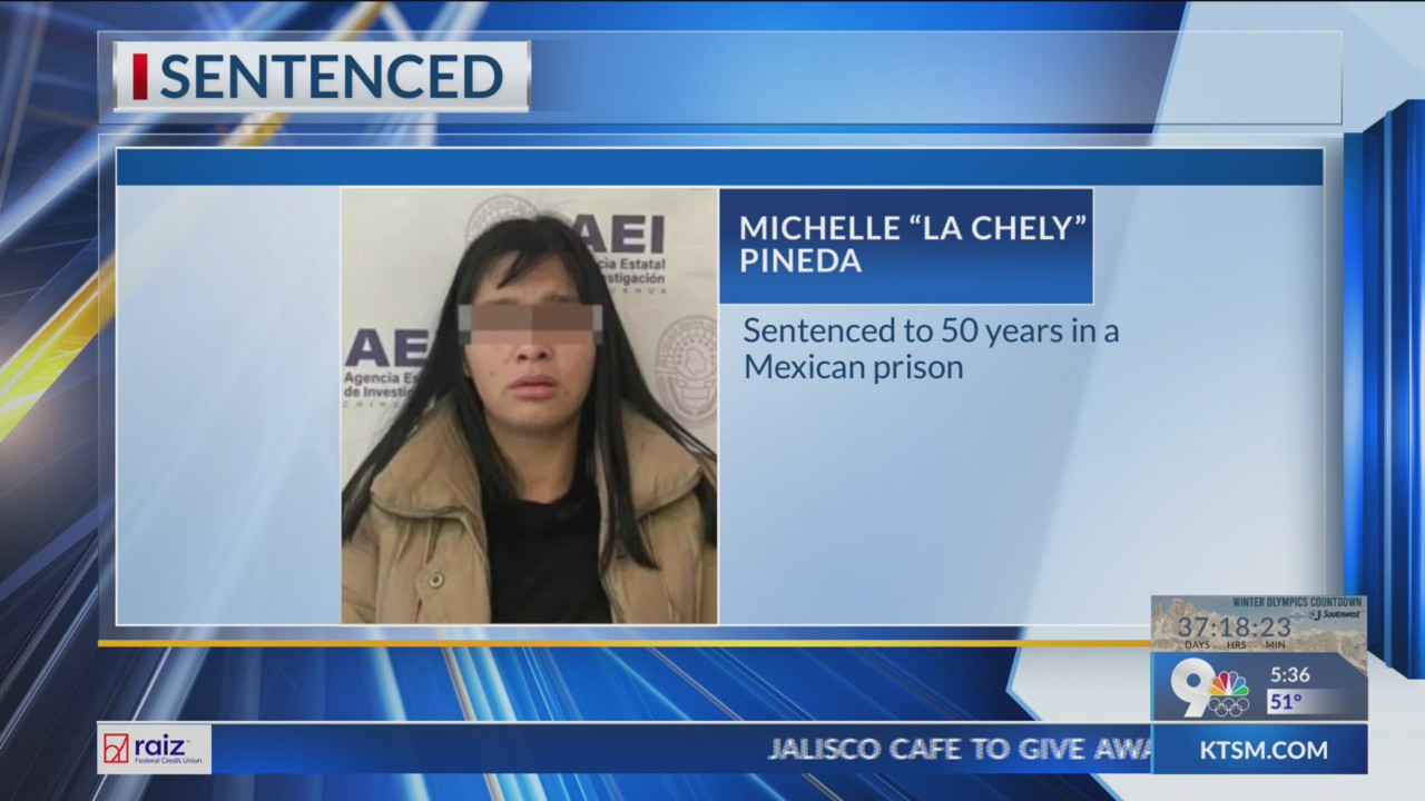 Notorious 'La Chely' gets 50 years in Mexican prison