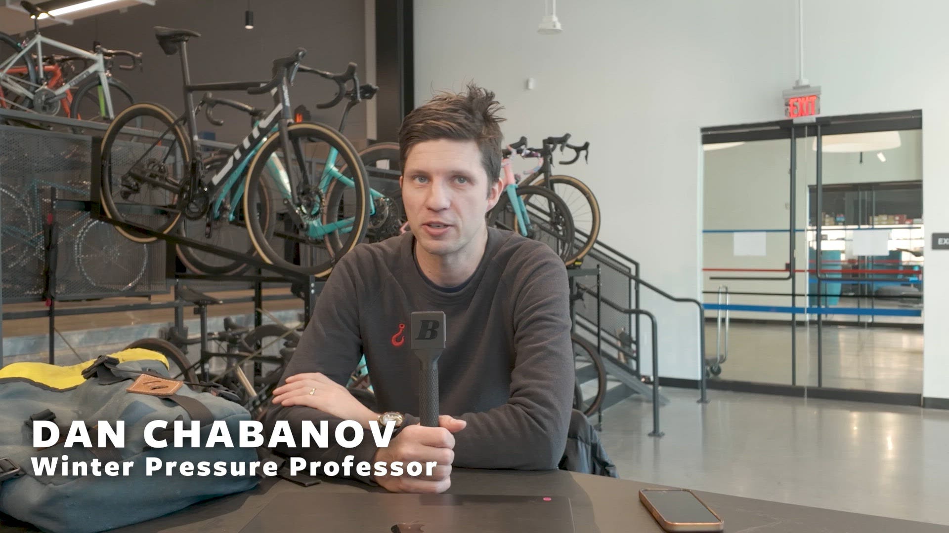 Dan on winter tire pressure | Bicycling