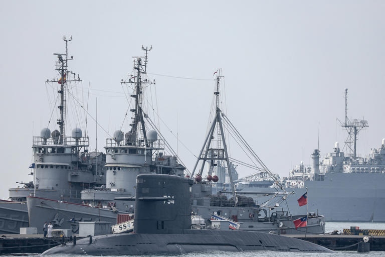 Taiwan launches military in response to China's live-fire drills