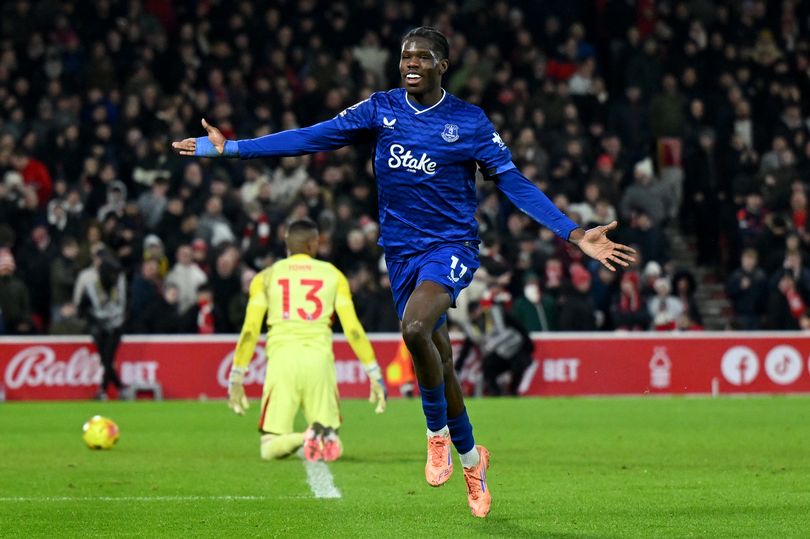 Thierno Barry gets the 'crazy' Everton reaction he craves on night to ...