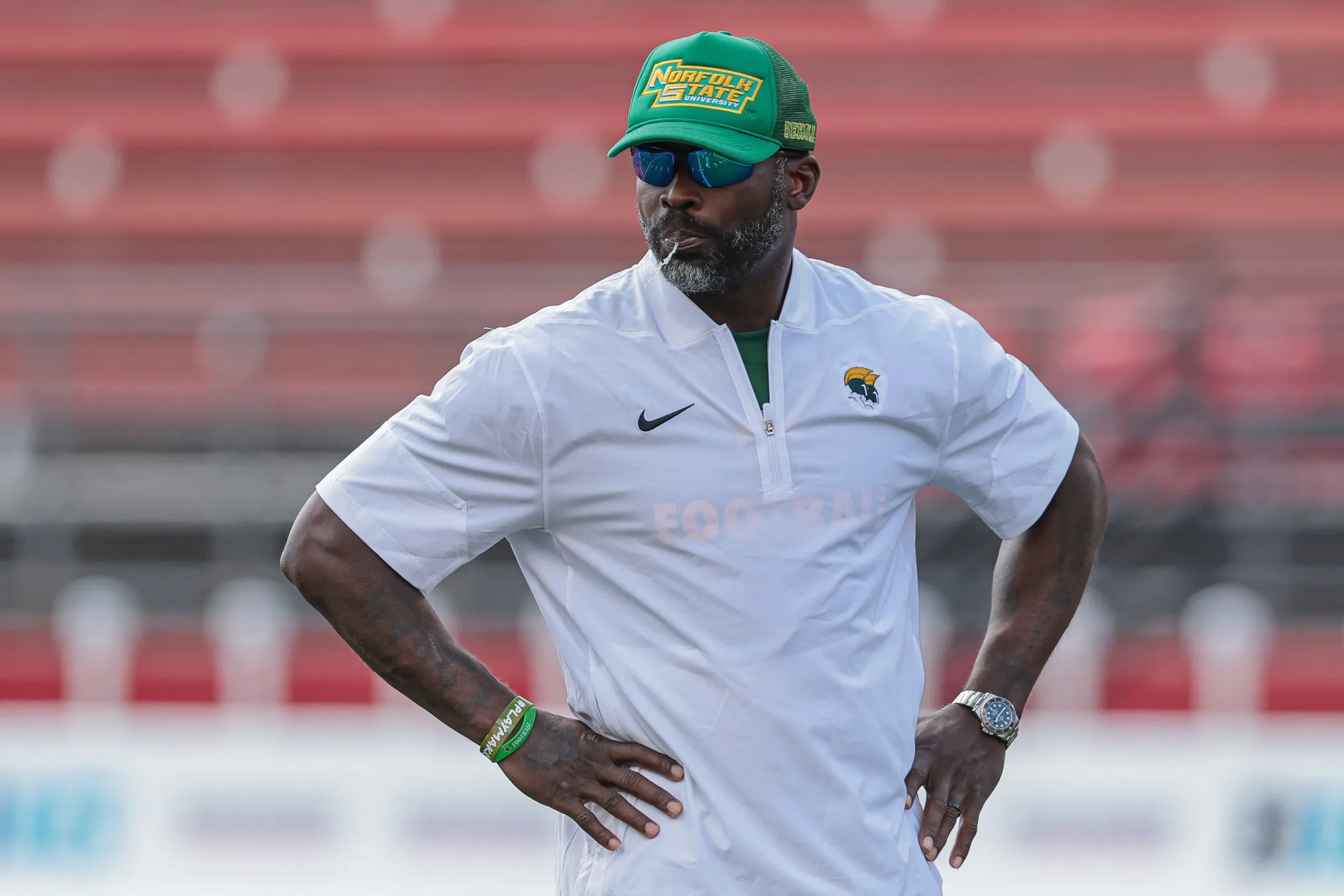 Michael Vick reflects on first year at Norfolk State, eyes rebuilding ...
