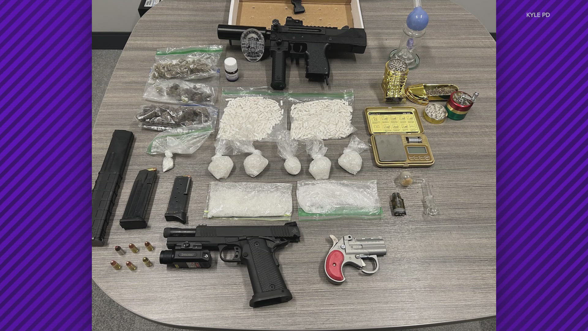 Arrests lead to drug seizures in Kyle