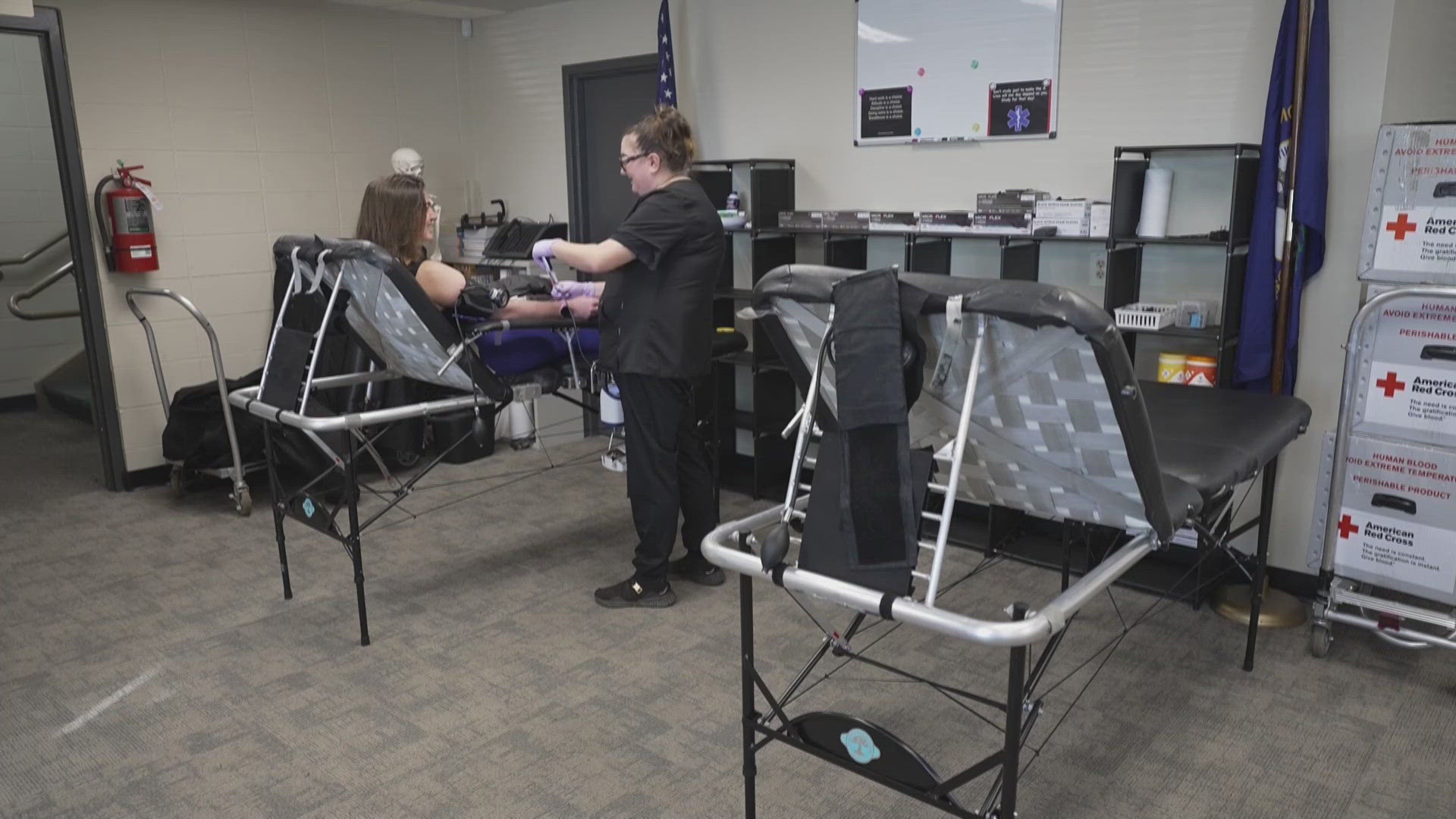 Red Cross hosts holiday blood drive amid critical need for donors