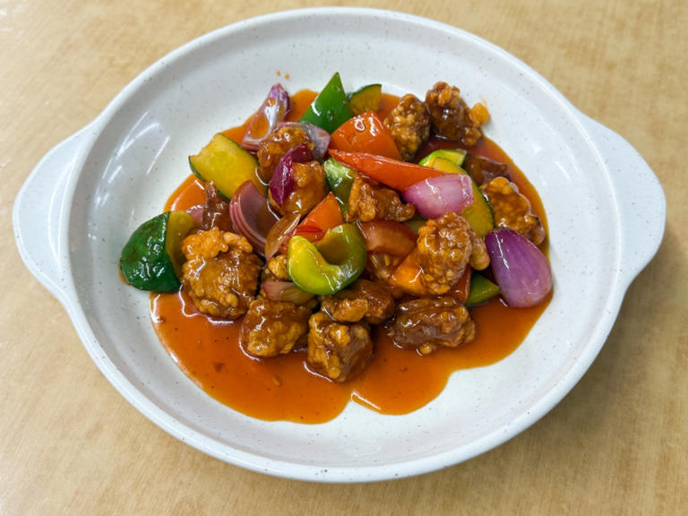 Ginger duck ‘yee mee’, ‘har cheong kai’ and Cantonese fried noodles are ...