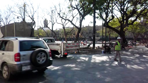 Casi lista la obra de restauración de la Plaza de la Liberación