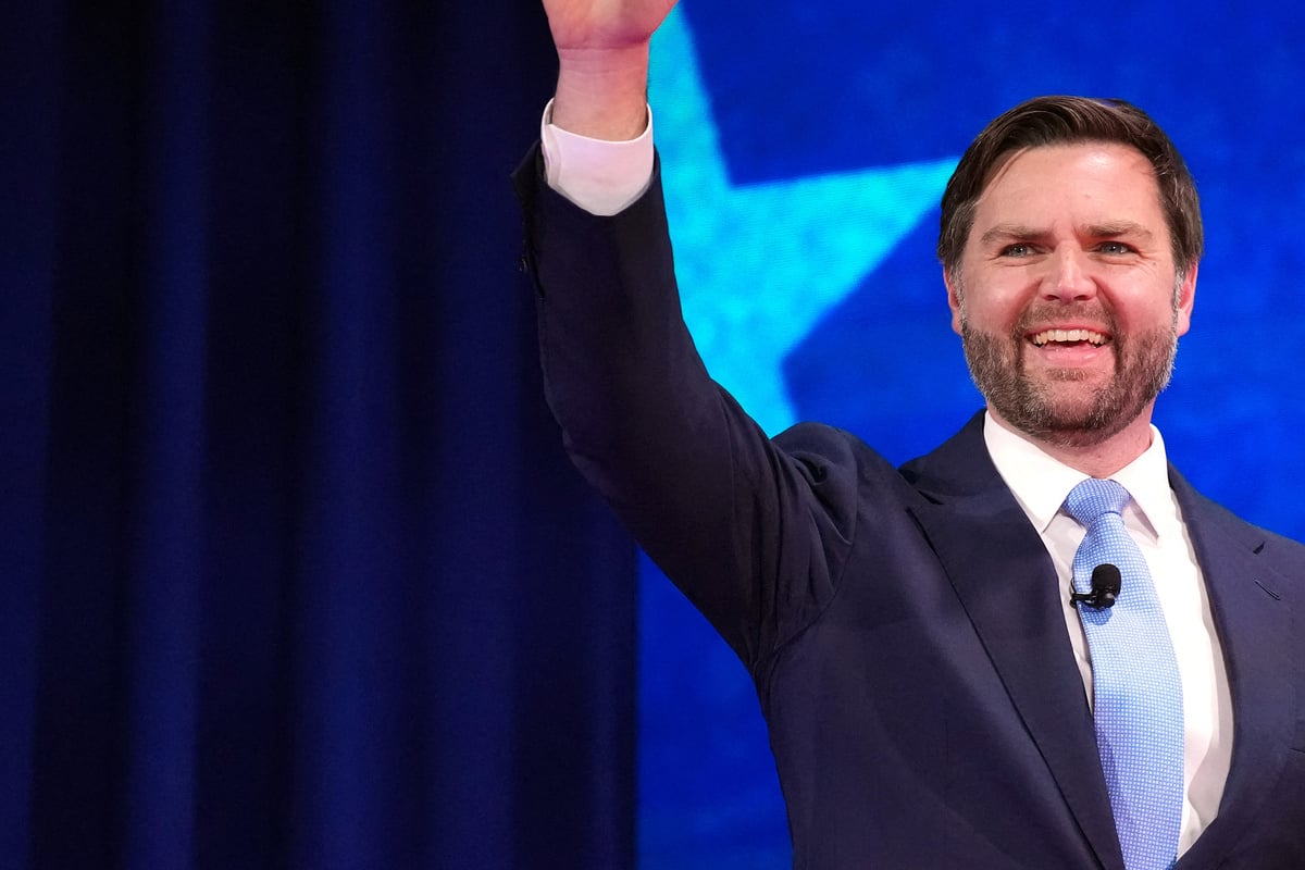 Vance hails Trump's first month back in office as "a hell of a lot of fun"