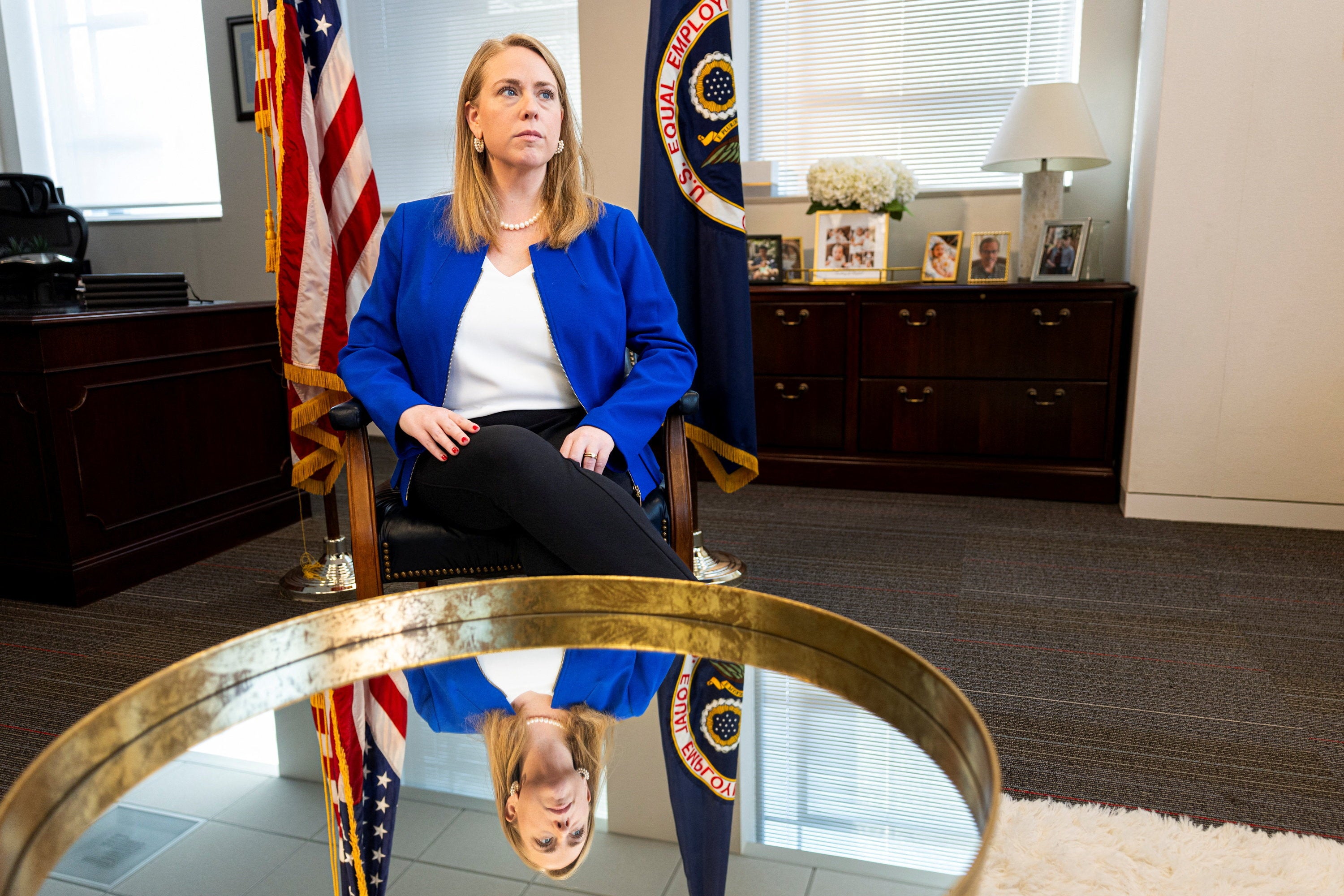 US workplace rights chief wants white men to report discrimination