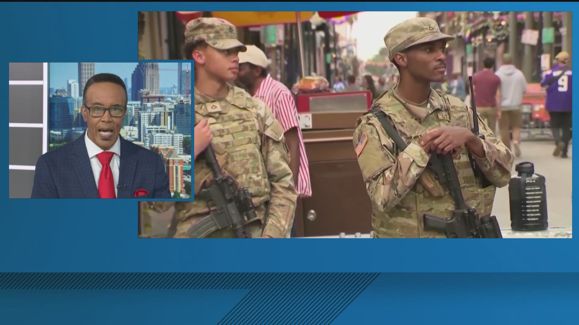 Much heavier law enforcement presence on Bourbon Street for New Year's ...
