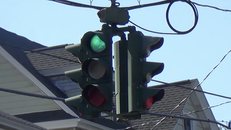 America's only upside down traffic light has a fascinating history